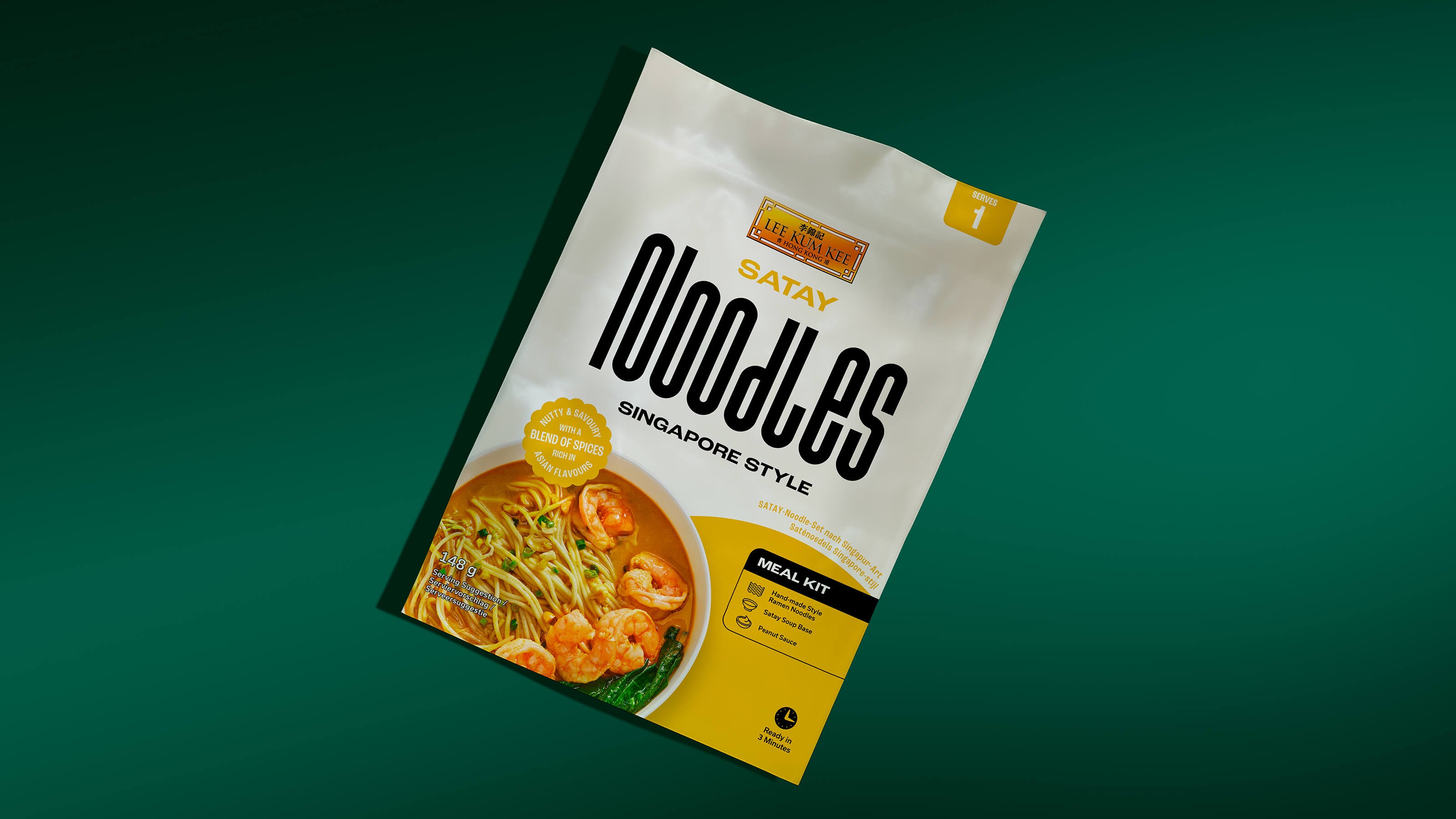 Lee Kum Kee Satay Noodle Kit 148g – Lee Kum Kee (Europe) Limited